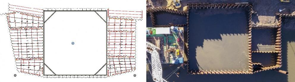 Flood barrier defence - Boston, UK | 2017 | ArcelorMittal Sheet Piling Flood barrier defence - Boston, UK | 2017 | ArcelorMittal Sheet Piling